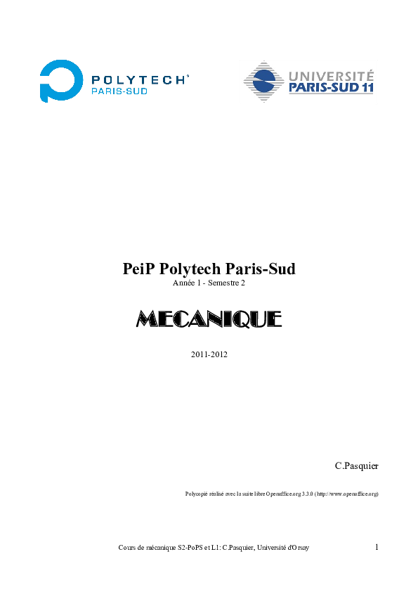 (PDF) PeiP Polytech Paris-Sud
