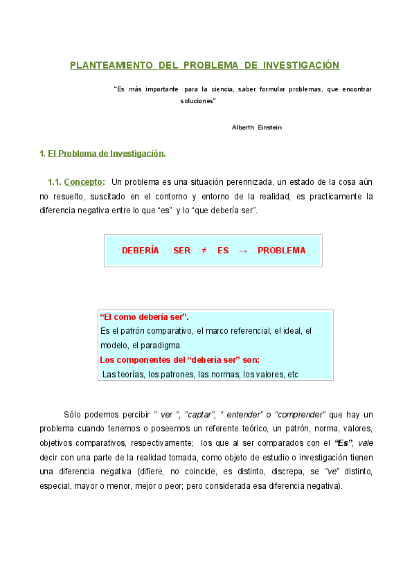 (PDF) PLANTEAMIENTO DEL PROBLEMA DE INVESTIGACIÓN