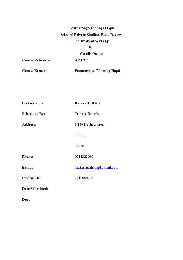 (DOC) Art 2C Book Review