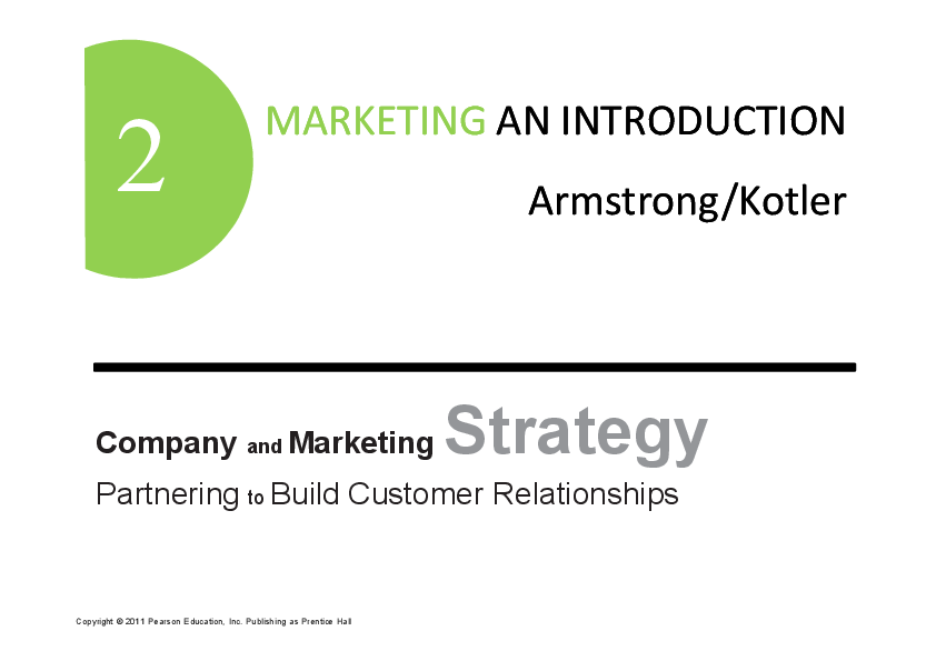 (PDF) MARKETING AN INTRODUCTION Company and Marketing Strategy ...