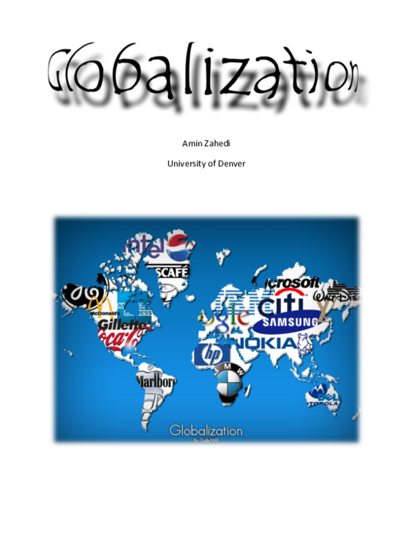 (DOC) Globalization