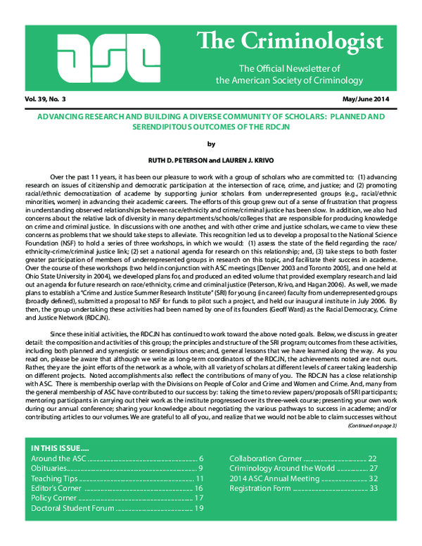 (PDF) Using Crime Shows to Teach About Criminal Justice Data