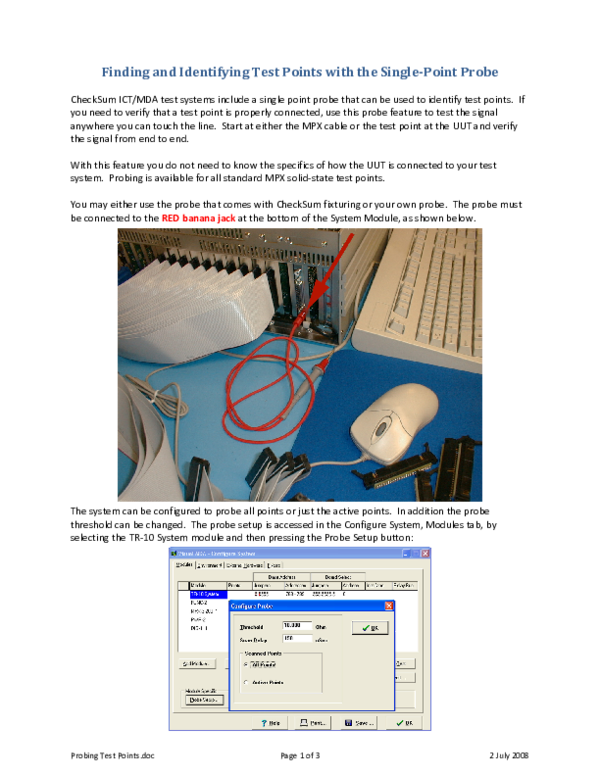 (PDF) Probing Test Points