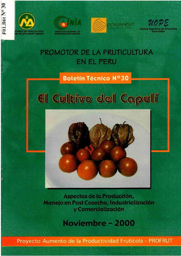 (PDF) Cultivo capuli