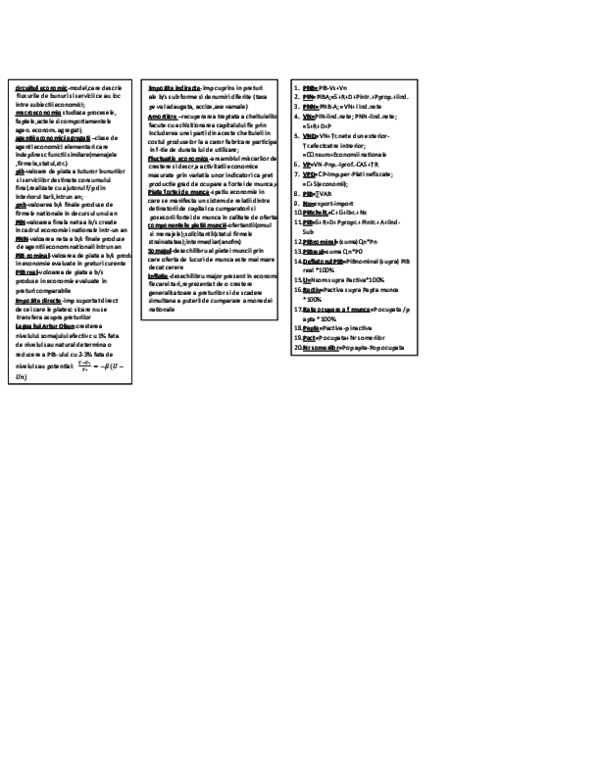 (DOC) circuitul economic- model