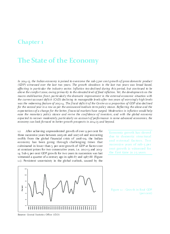 (PDF) The State of the Economy
