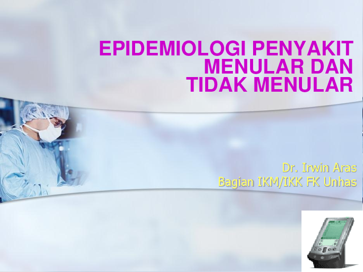 (PPT) EPIDEMIOLOGI PENYAKIT