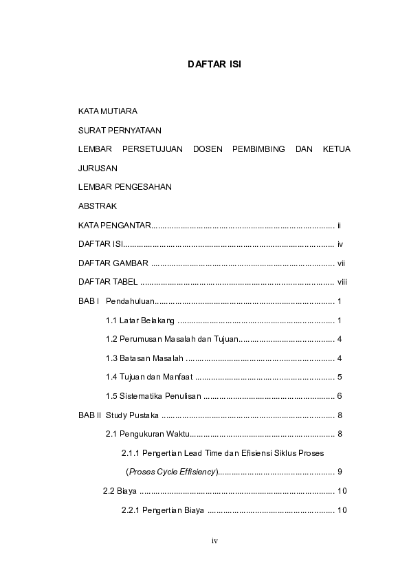 (DOC) 5. Daftar Isi