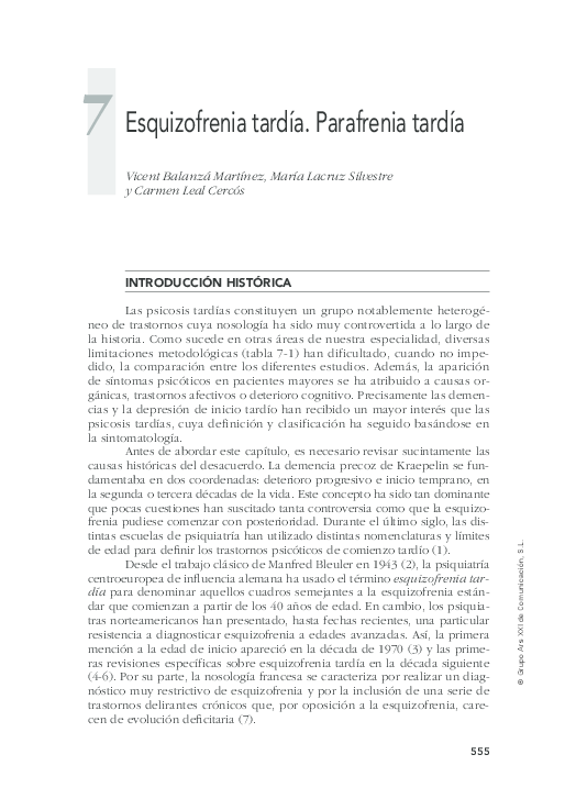 PDF Esquizofrenia Tard a Parafrenia Tard a Tamara Peldoza pdf-esquizofrenia-tard-a-parafrenia-tard-a-tamara-peldoza