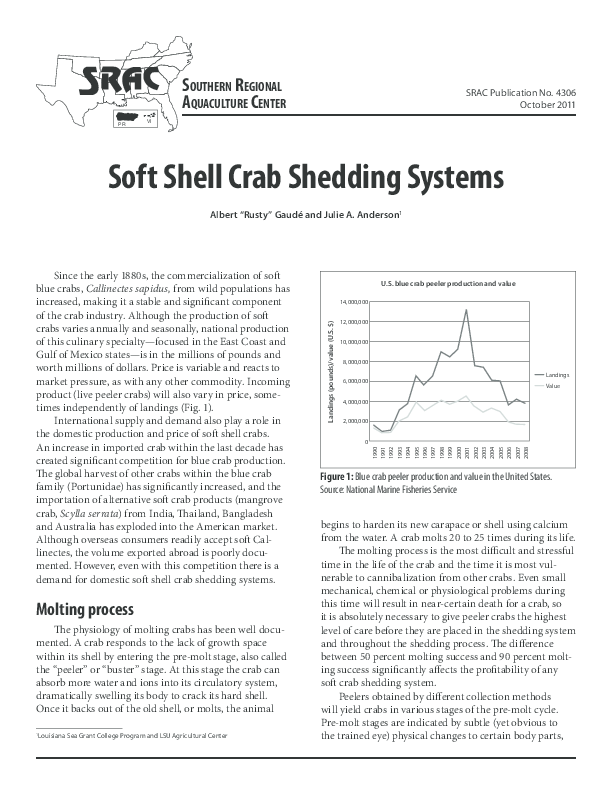 (PDF) VI Soft Shell Crab Shedding Systems