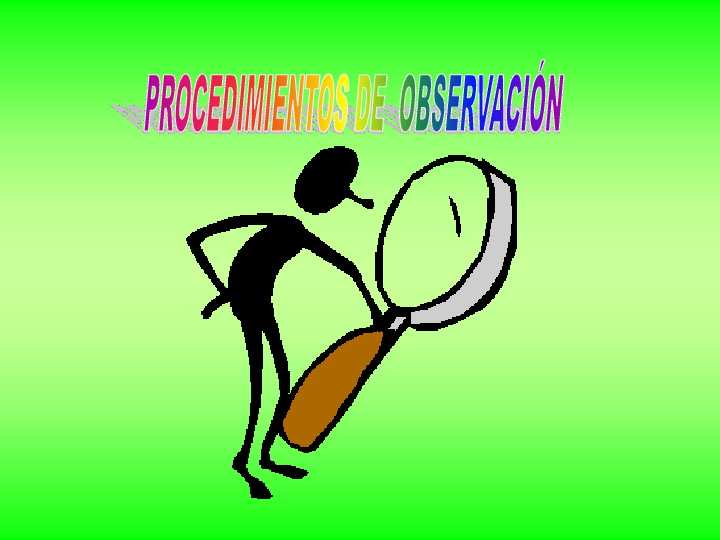 (PPT) Procedimientos de observacion