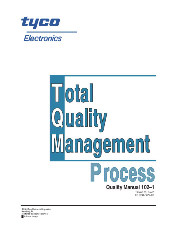 (PDF) E2003 Tyco Electronics Corporation Harrisburg, PA All ...