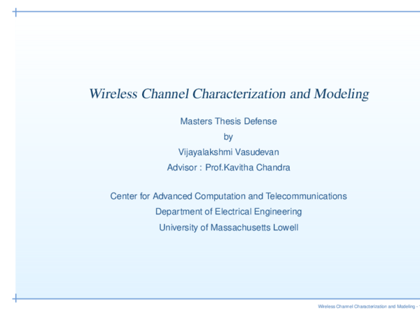 (PDF) Wireless Channel Characterization and Modeling Wireless Channel Characterization and ...