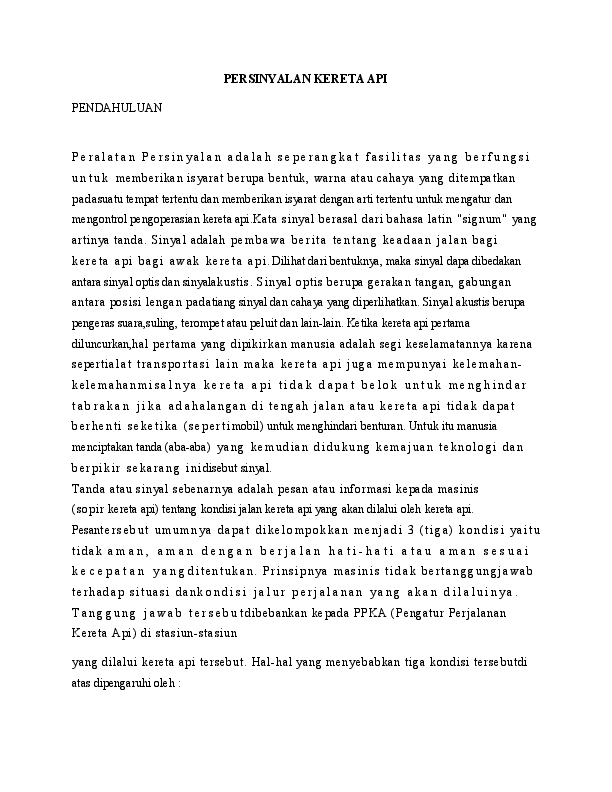 (PDF) PERSINYALAN KERETA API