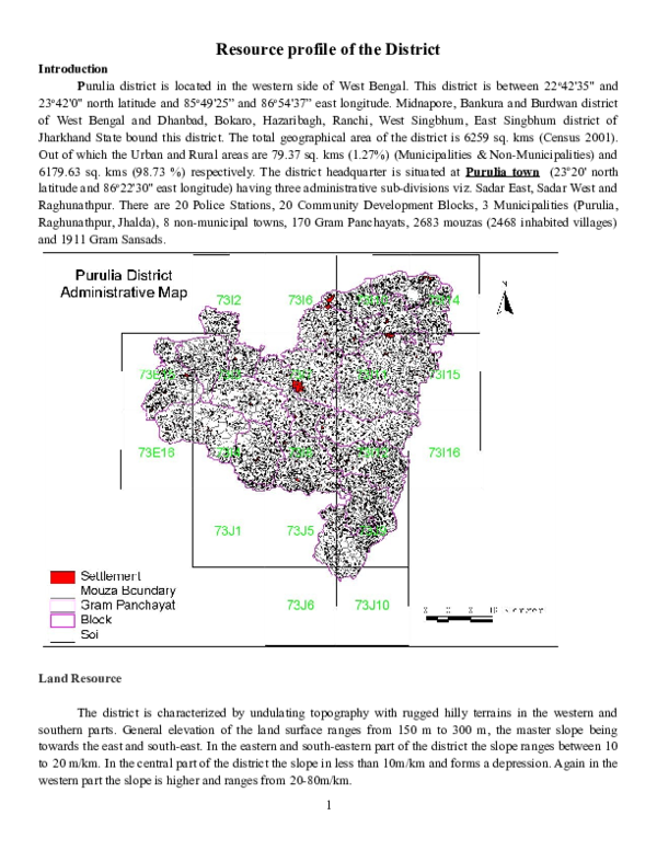(DOC) District Vision of Purulia | Mithun Rath - Academia.edu