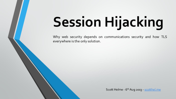 (PPT) Session-Hijacking