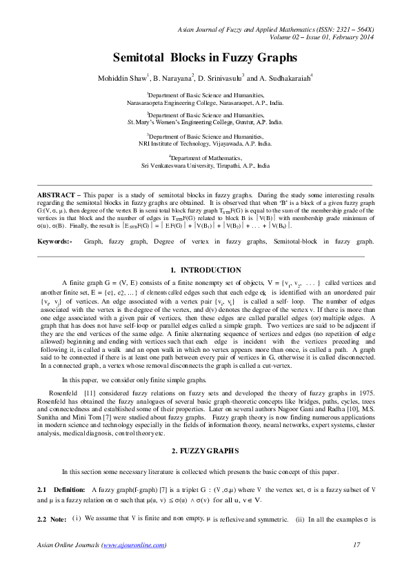 Semitotal Blocks in Fuzzy Graphs
