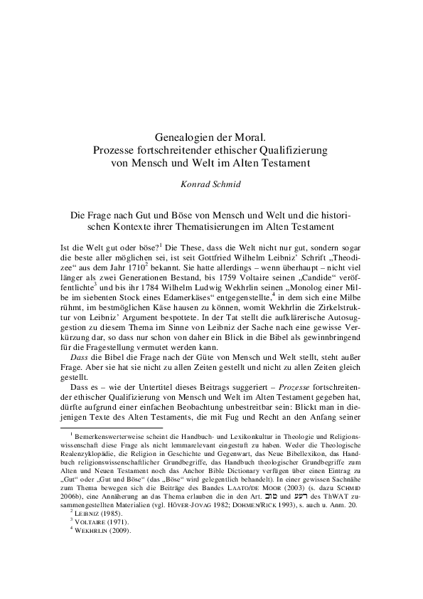 (PDF) Genealogien der Moral: Prozesse fortschreitender ethischer ...
