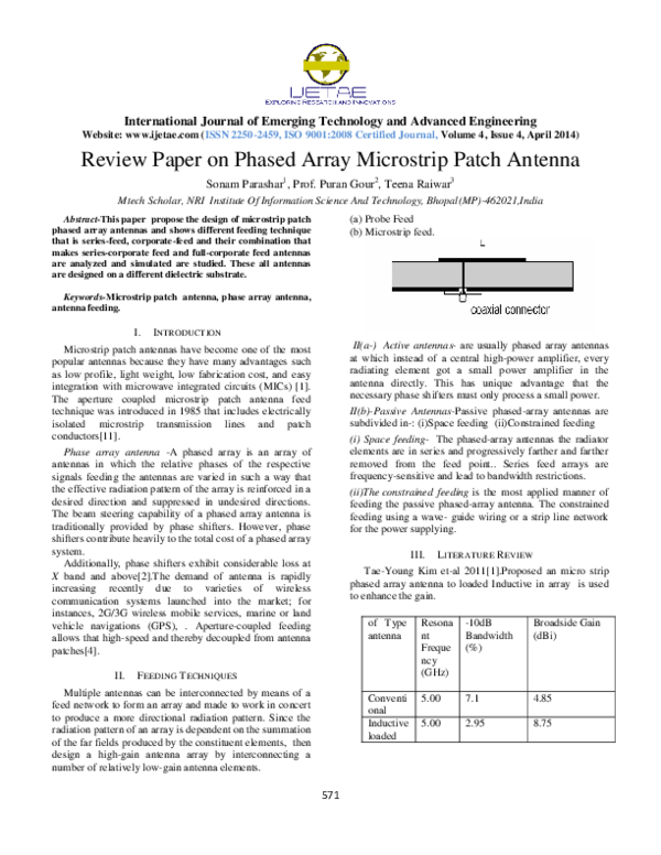 (PDF) International Journal of Emerging Technology and Advanced Engineering Review Paper on ...