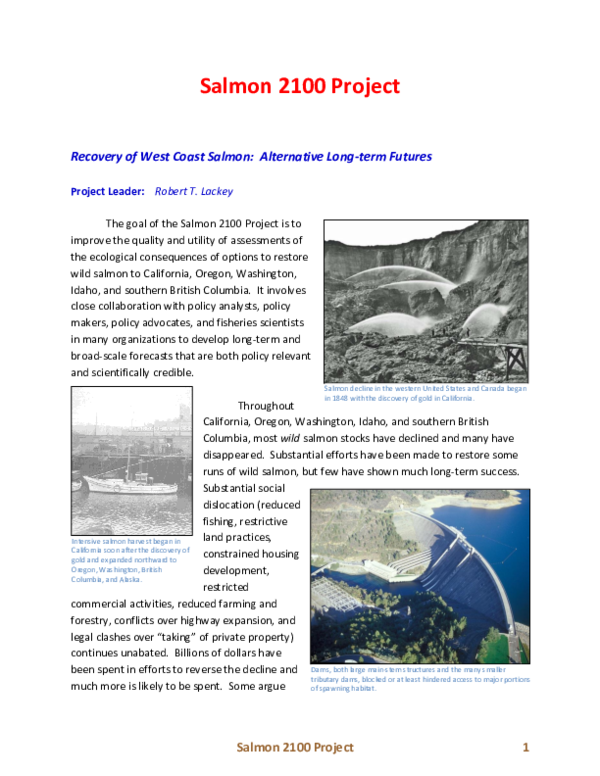 (PDF) Salmon 2100 Project