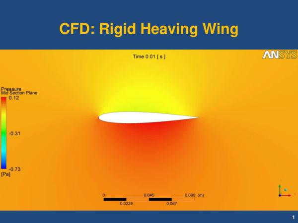 (PPT) Fluid Structure Interaction Of An Oscillating Wing For Flapping Wing MAV Applications