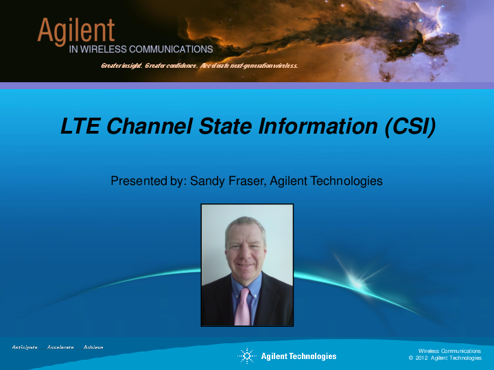 (PDF) LTE Channel State Information (CSI