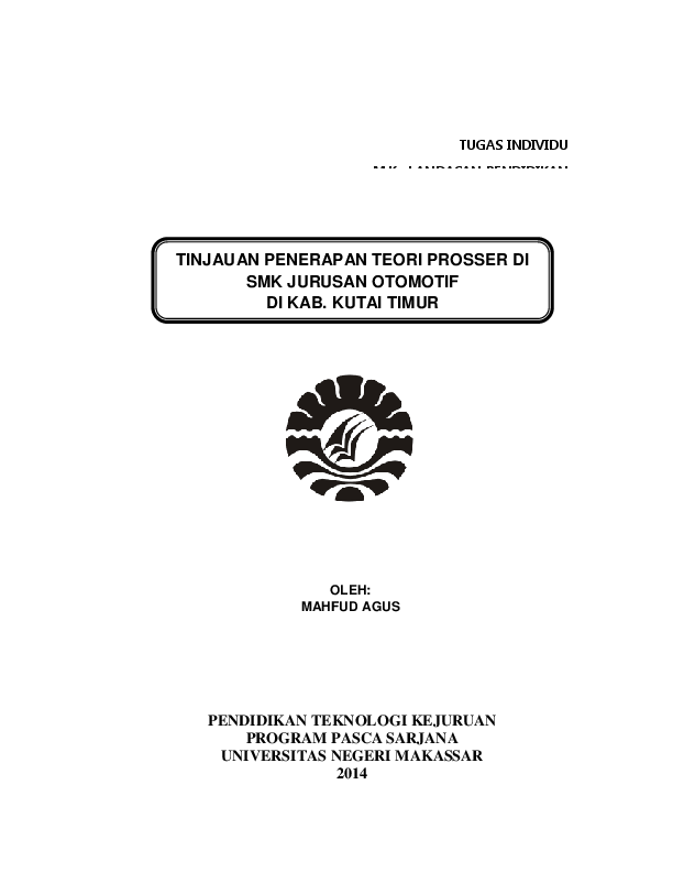 (DOC) PRINSIP PEND KEJURUAN CHARLES PROSSER