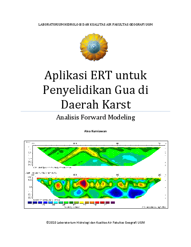 (PDF) Aplikasi ERT untuk Penyelidikan Gua di Daerah Karst: Analisis ...