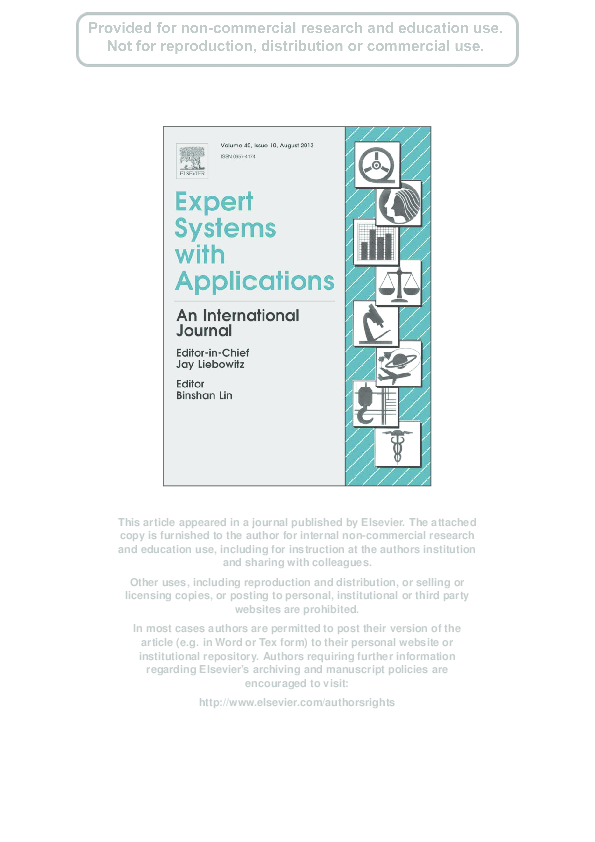 Pdf A Web Based Decision Support System Driven By Fuzzy Logic For The