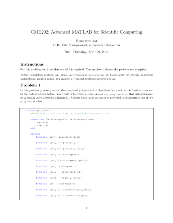Pdf Homework 3 Object Oriented Programming And File Management
