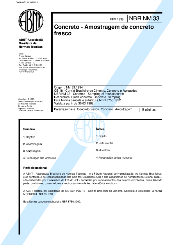 (PDF) Copyright © 1998, ABNT–Associação Brasileira de Normas Técnicas ...