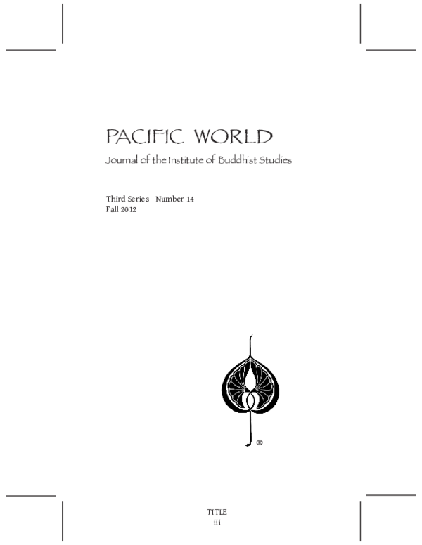 (PDF) The Pure Land on Earth: The Chronicles of Amoghapaśa ’Phags pa ...