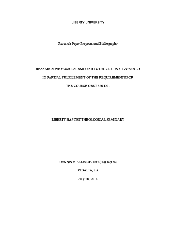 (PDF) Term Paper Proposal