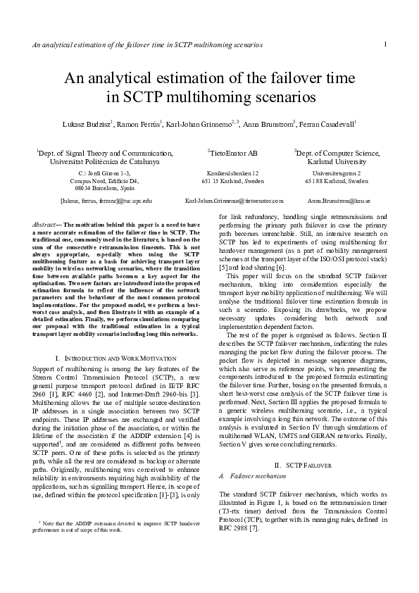 what happens when the tcp retransmission timeout is too long?