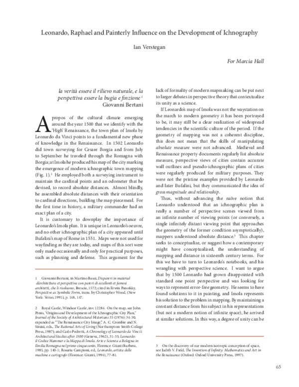 (PDF) Leonardo, Raphael and Painterly Influences on the Development of ...