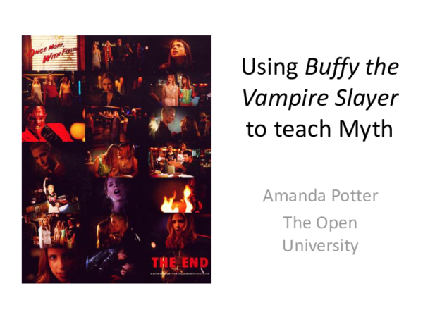 (PPT) Using Buffy the Vampire Slayer to Teach Myth