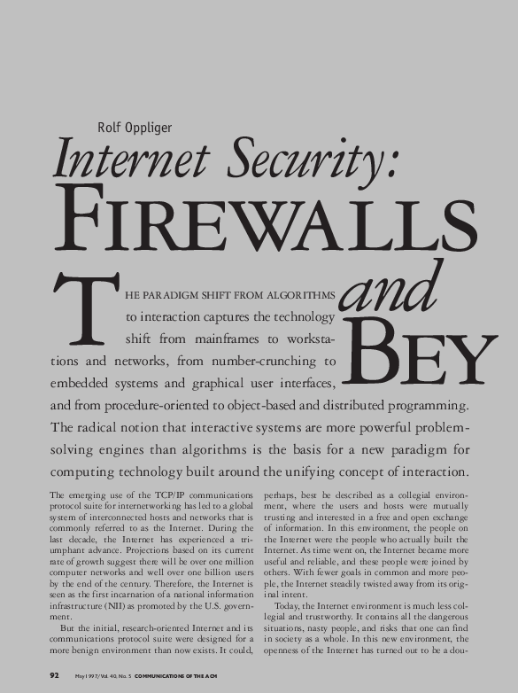 (PDF) HE PARADIGM SHIFT FROM ALGORITHMS