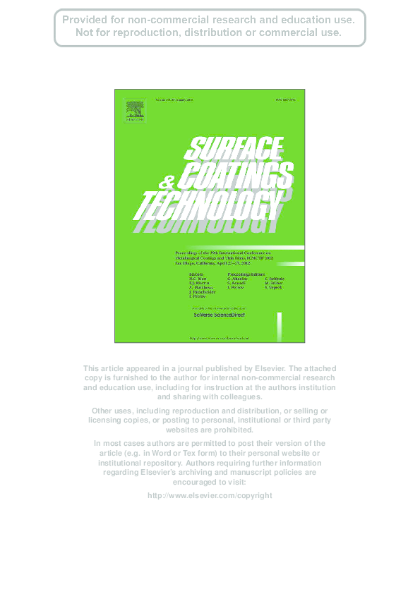 (PDF) Author's personal copy Structural and elastic properties of ternary metal nitrides Ti x Ta ...