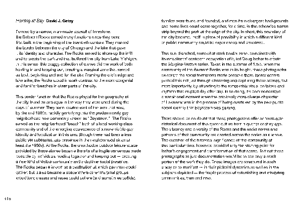 (PDF) Holding at Bay: Doug Ischar's Marginal Waters