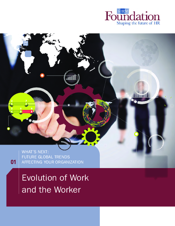 (PDF) Evolution of Work and the Worker
