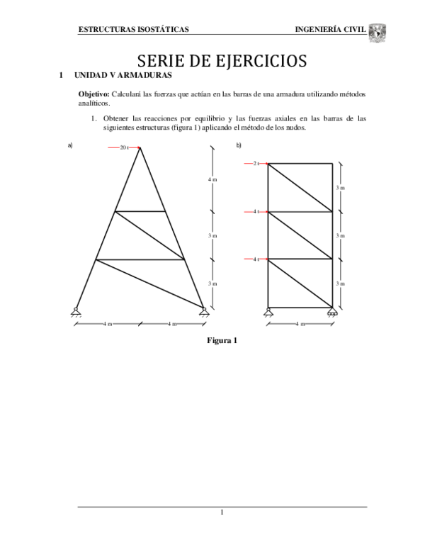 (PDF) ESTRUCTURAS ISOSTÁTICAS INGENIERÍA CIVIL 1