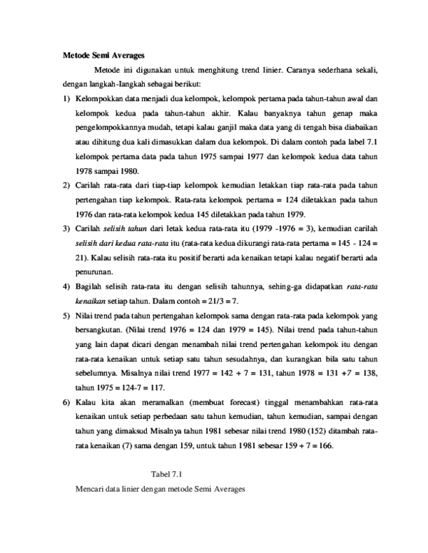 (DOC) Metode Semi Averages