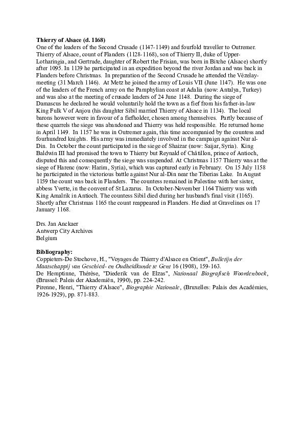 (DOC) Thierry of Alsace