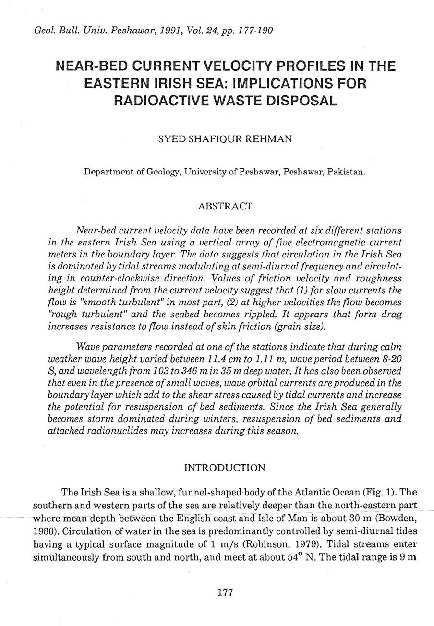 (PDF) Near-bed current velocity profiles in the eastern Irish Sea ...