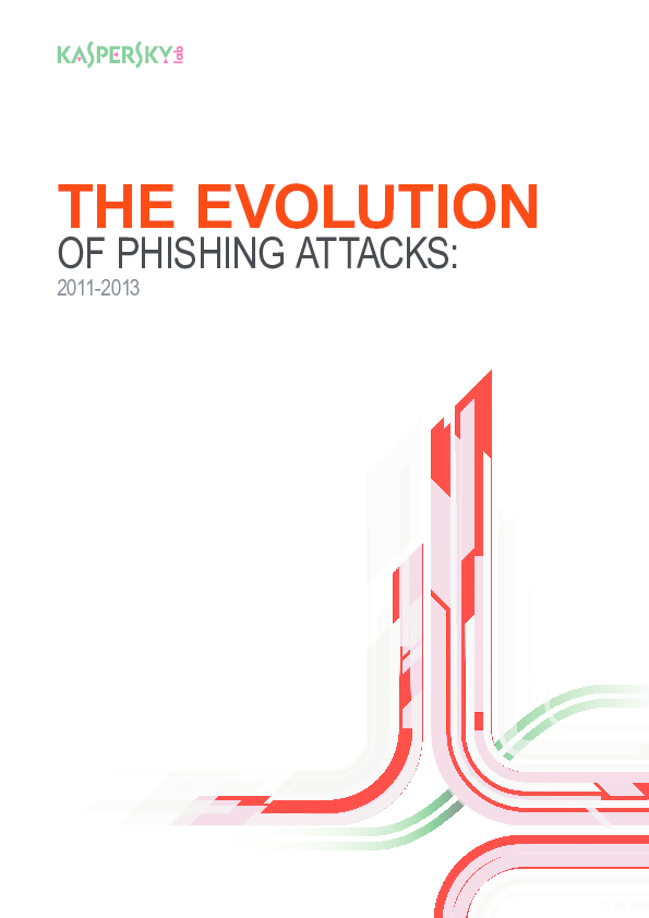 (PDF) THE EVOLUTION OF PHISHING ATTACKS