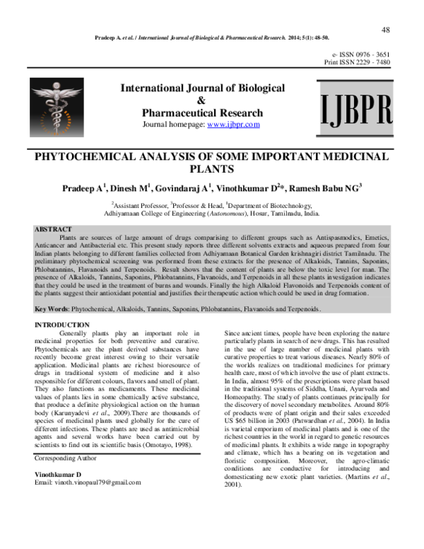 (PDF) International Journal of Biological & Pharmaceutical Research ...