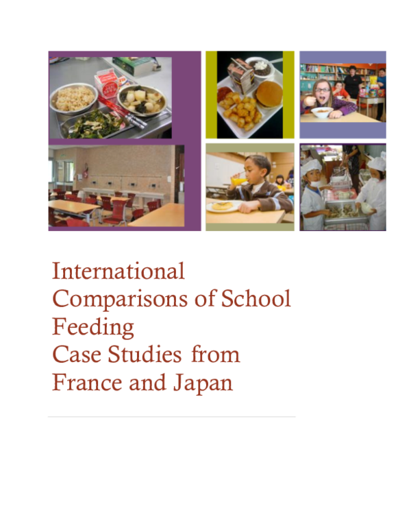 (PDF) International Comparisons of School Feeding: Case Studies from ...