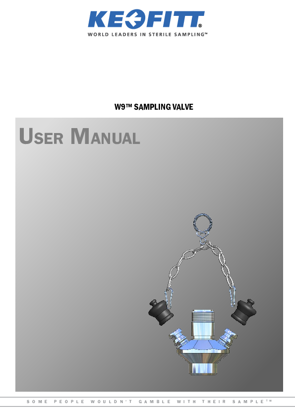 (PDF) W9™ Sampling valve
