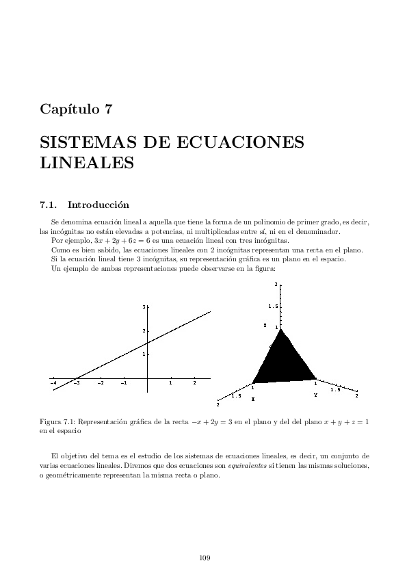(PDF) SISTEMAS DE ECUACIONES LINEALES