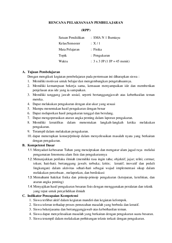 (DOC) Rpp- -pengukuran